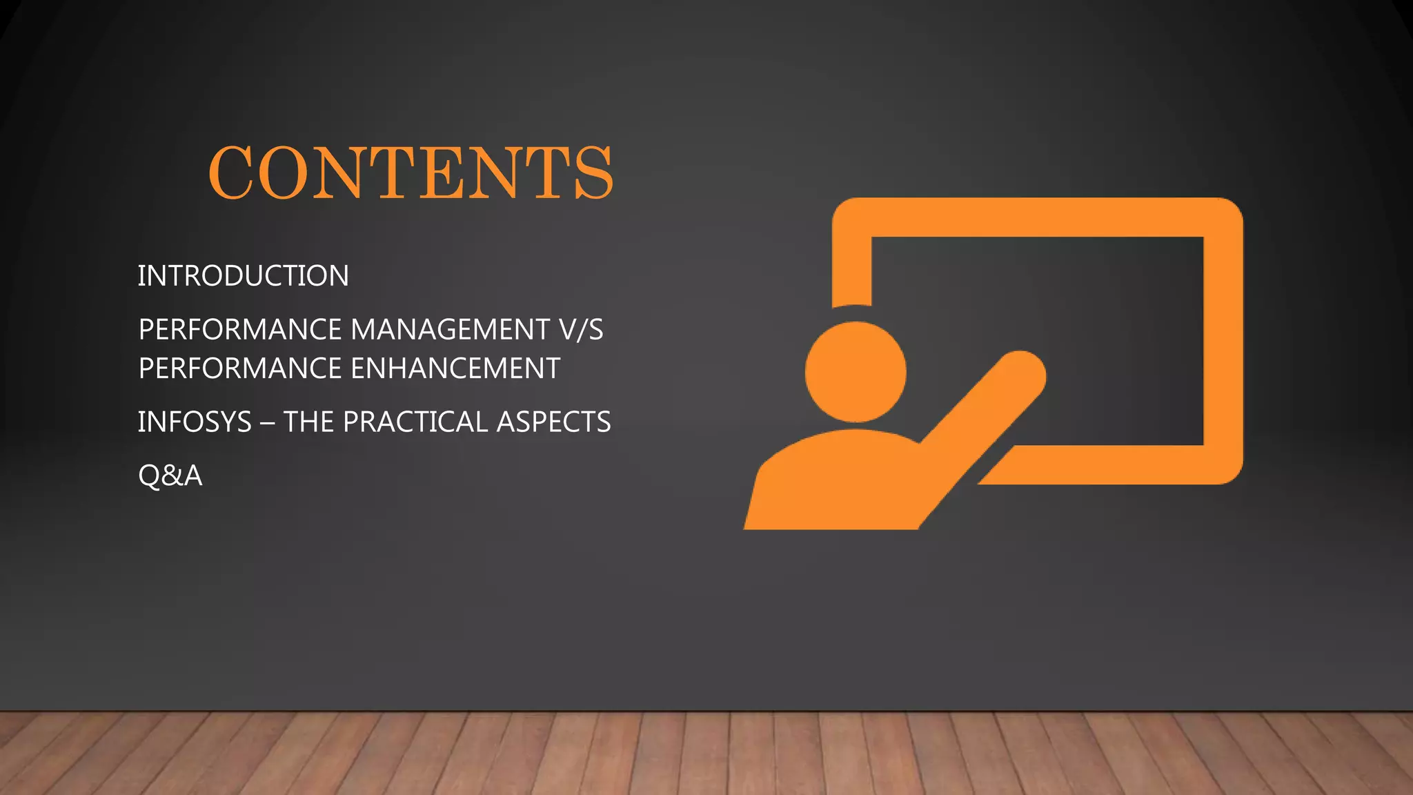 Infosys - Performance management system | PPTX