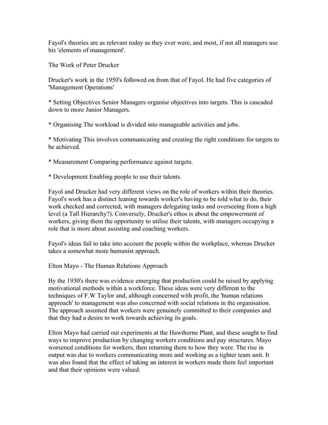 Performance management theory | DOC