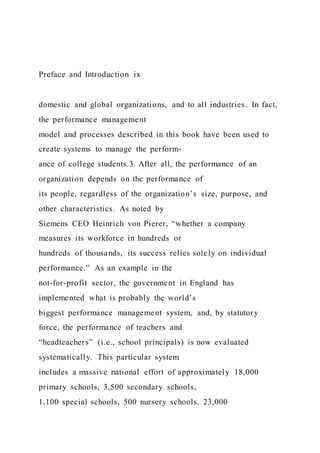 Performance management third editionherman aguinis | DOCX