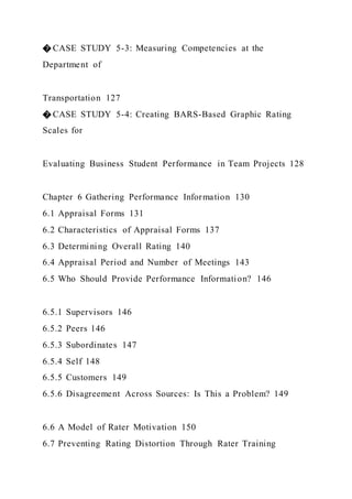 Performance management third editionherman aguinis | DOCX