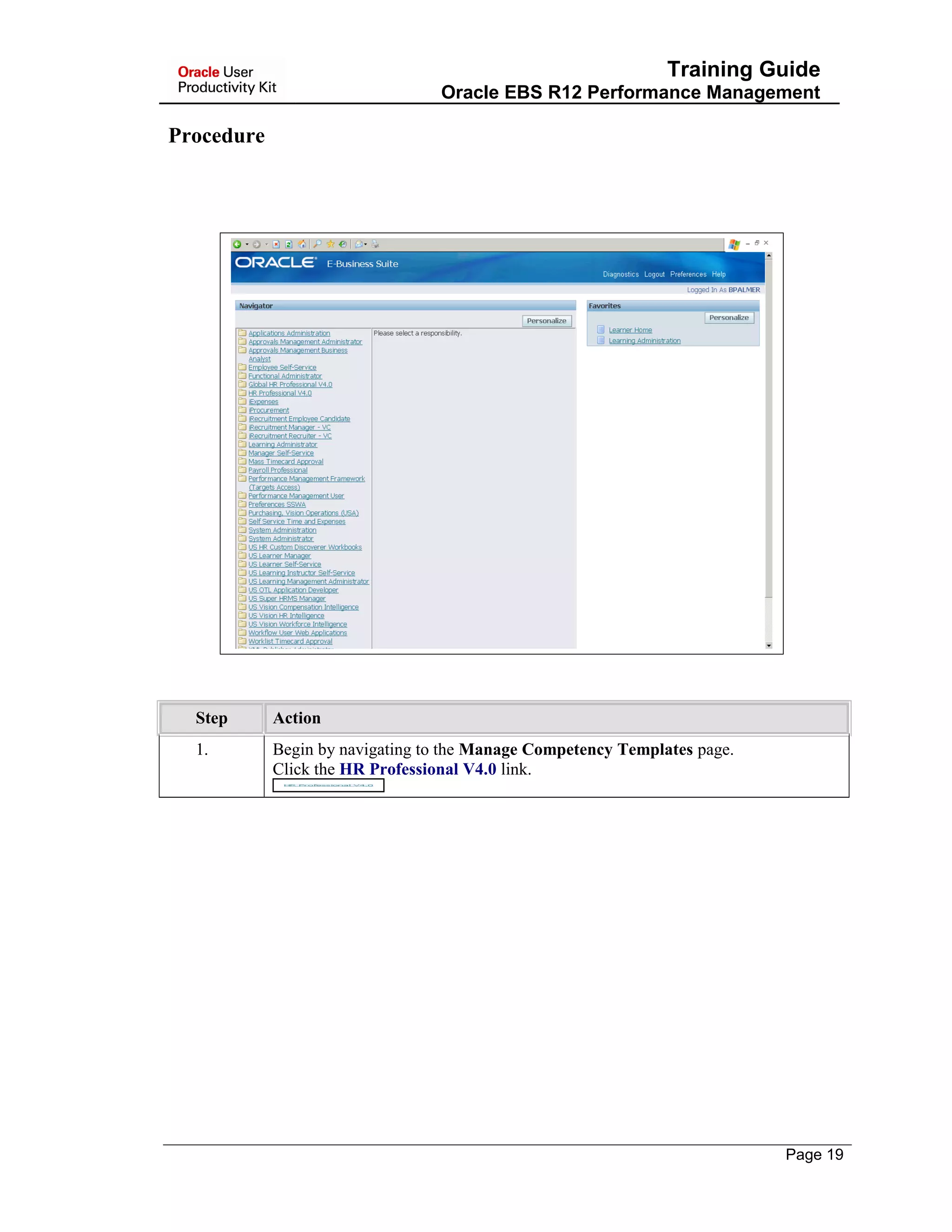 Training Guide Oracle EBS R12 Performance Management | DOC