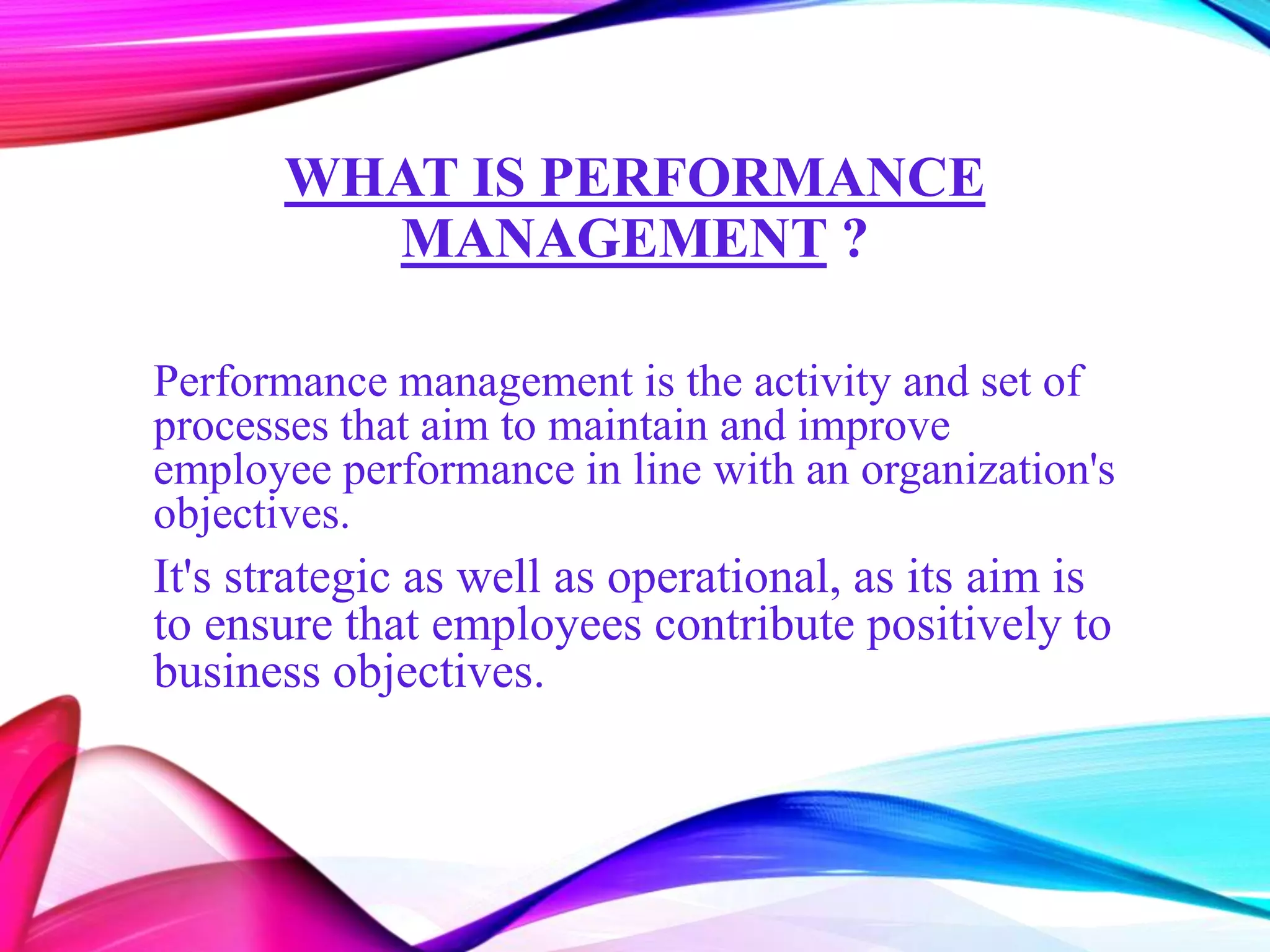 Performance management trends | PPTX
