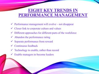 Performance management trends | PPTX
