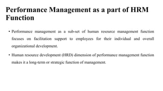 Performance Management full unit one pdf | PDF