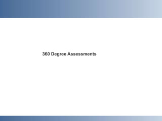 PERFORMANCE MANAGEMENT using Competency Assessment Technique and 360 ...