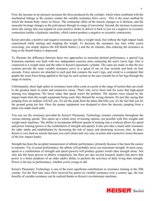 Keiser Performance Manual | PDF