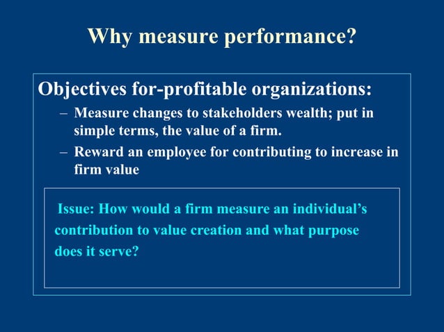 Performance measureme | PPT