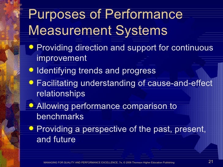 Performance Measurement