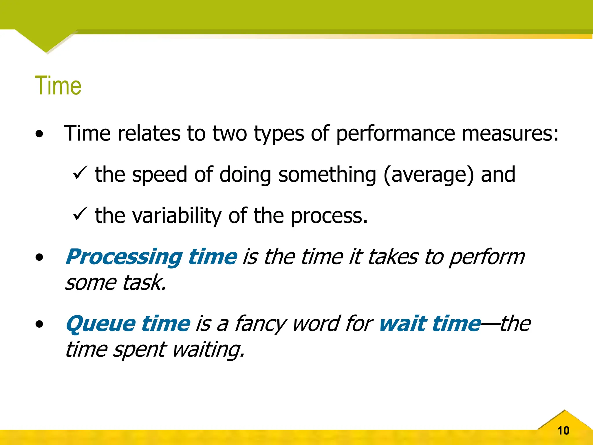 The Performance Measurement in Operations | PPT