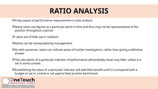 PERFORMANCE MEASUREMENT PRESENTATION FOR MANAGERIAL ACCOUNTING | PPTX