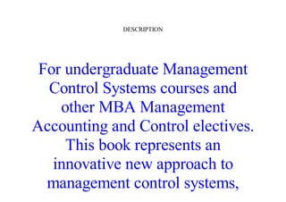 ePub Performance Measurement and Control Systems for Implementing ...
