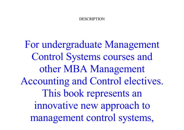 ePub Performance Measurement and Control Systems for Implementing ...