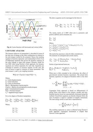 Performance measurement and dynamic analysis of two | PDF