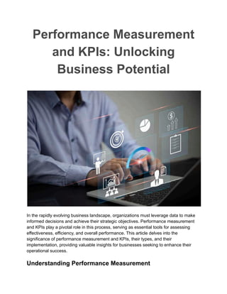 Performance Measurement and KPIs_ Unlocking Business Potential.pdf