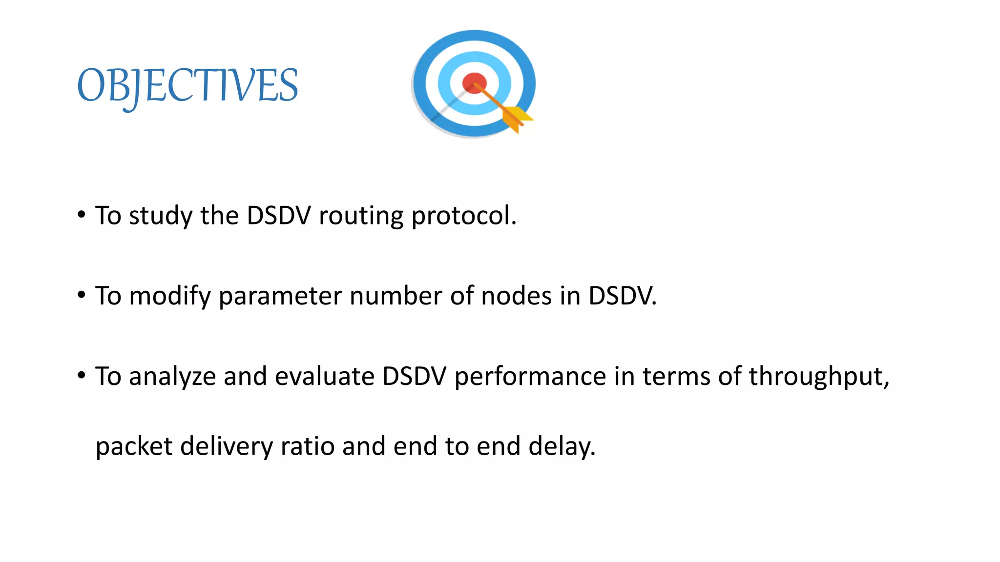 Performance Measurement Dsdv Routing Protocol In Manet 043369 Ppt