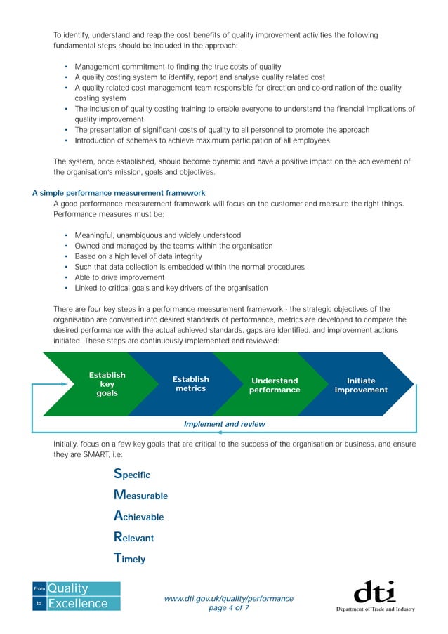 Performance measurement management | PDF