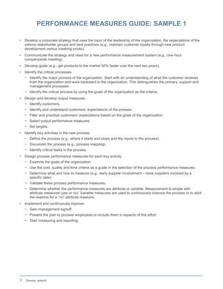 Performance measures guide | PDF