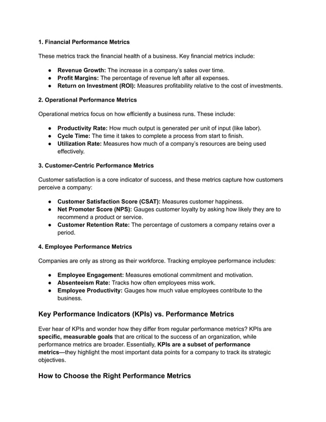 Performance Metrics_ The Complete Guide to Measuring Success.pdf