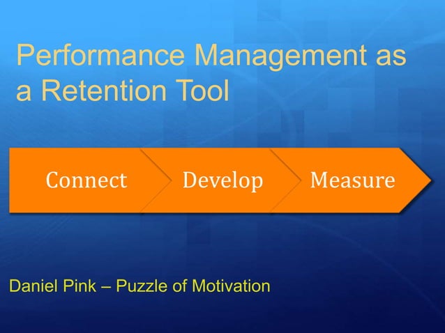 Performance Management and Retention Strategies | PPT