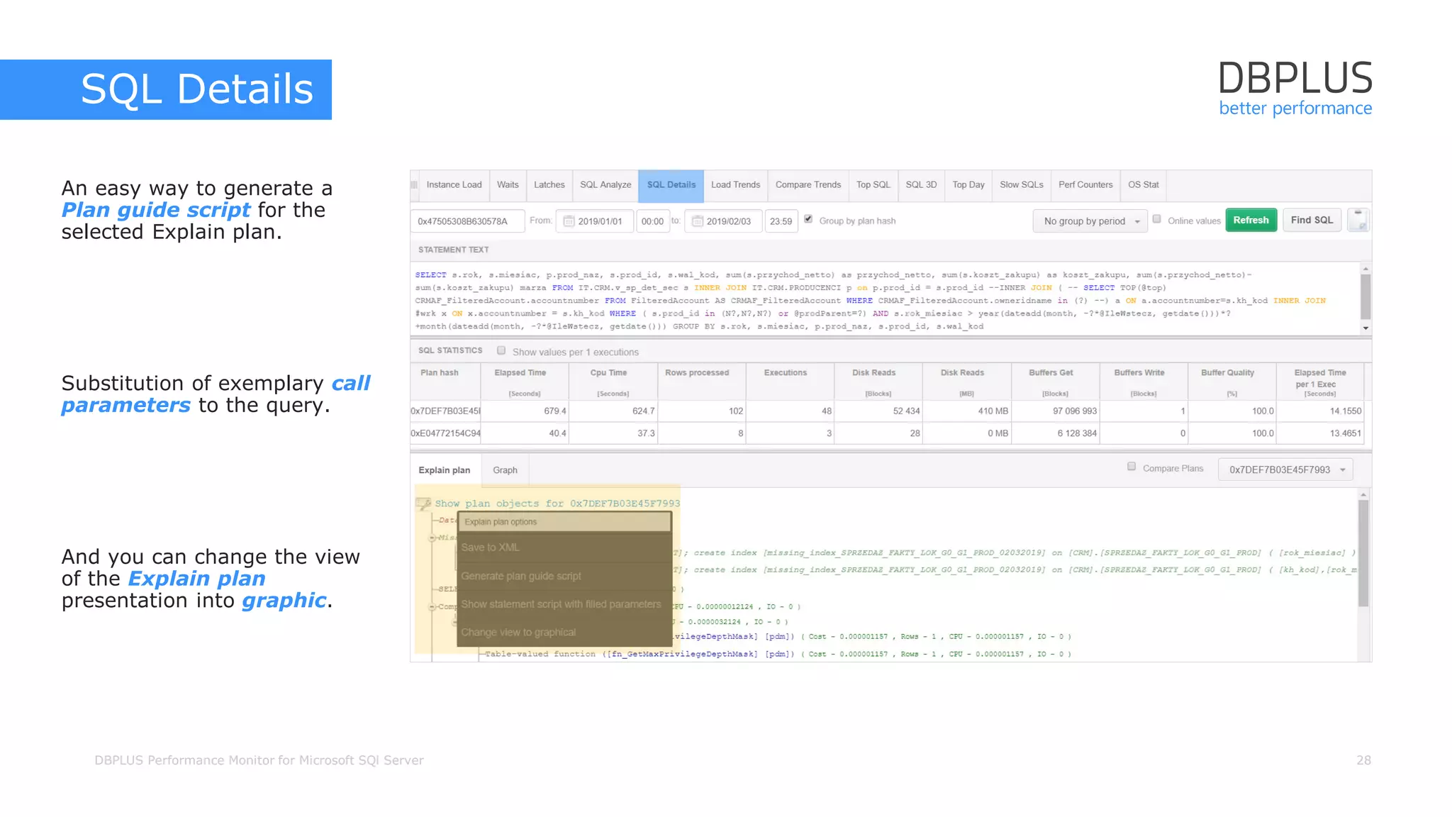 DBPLUS Performance Monitor for SQL Server | PDF | Databases | Computer Software and Applications