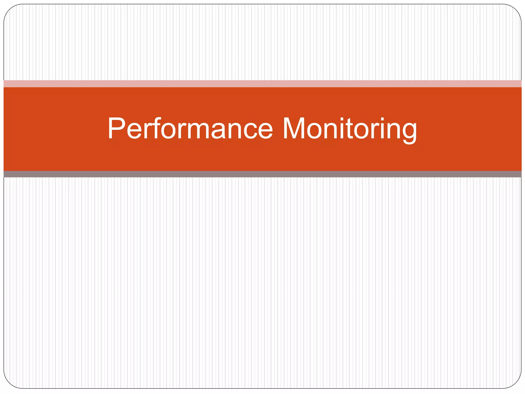 Performance Monitoring Pptx Human Resources Business