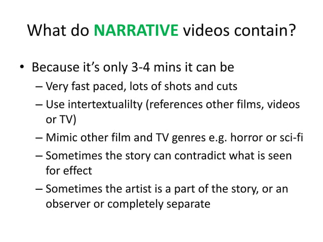 Performance narrative concept | PPT