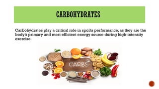 performance nutrition..carbohydrates.... | PPTX