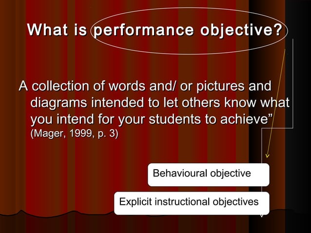 Writing Performance Objectives Based on Blooms Taxonomy 5th aug 2010 ...