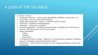 Performance objectives | PPTX