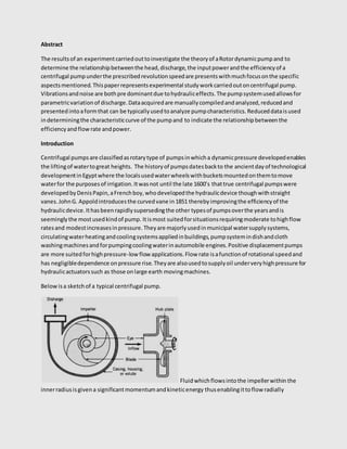 Performance of a_centrifugal_pump_autosaved | PDF