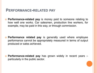 Performance of appraisal, related pay and hr | PPTX