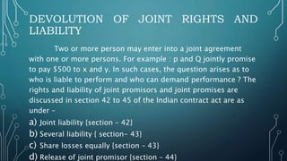 Performance of contract-1 law presentation | PPTX