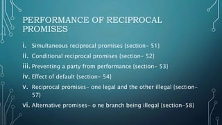 Performance of contract-1 law presentation | PPTX