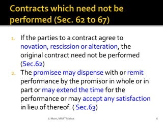 Performance of contract | PPTX