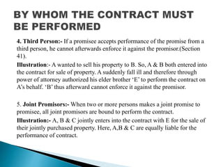 Performance of contract | PPTX