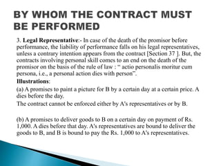 Performance of contract | PPTX
