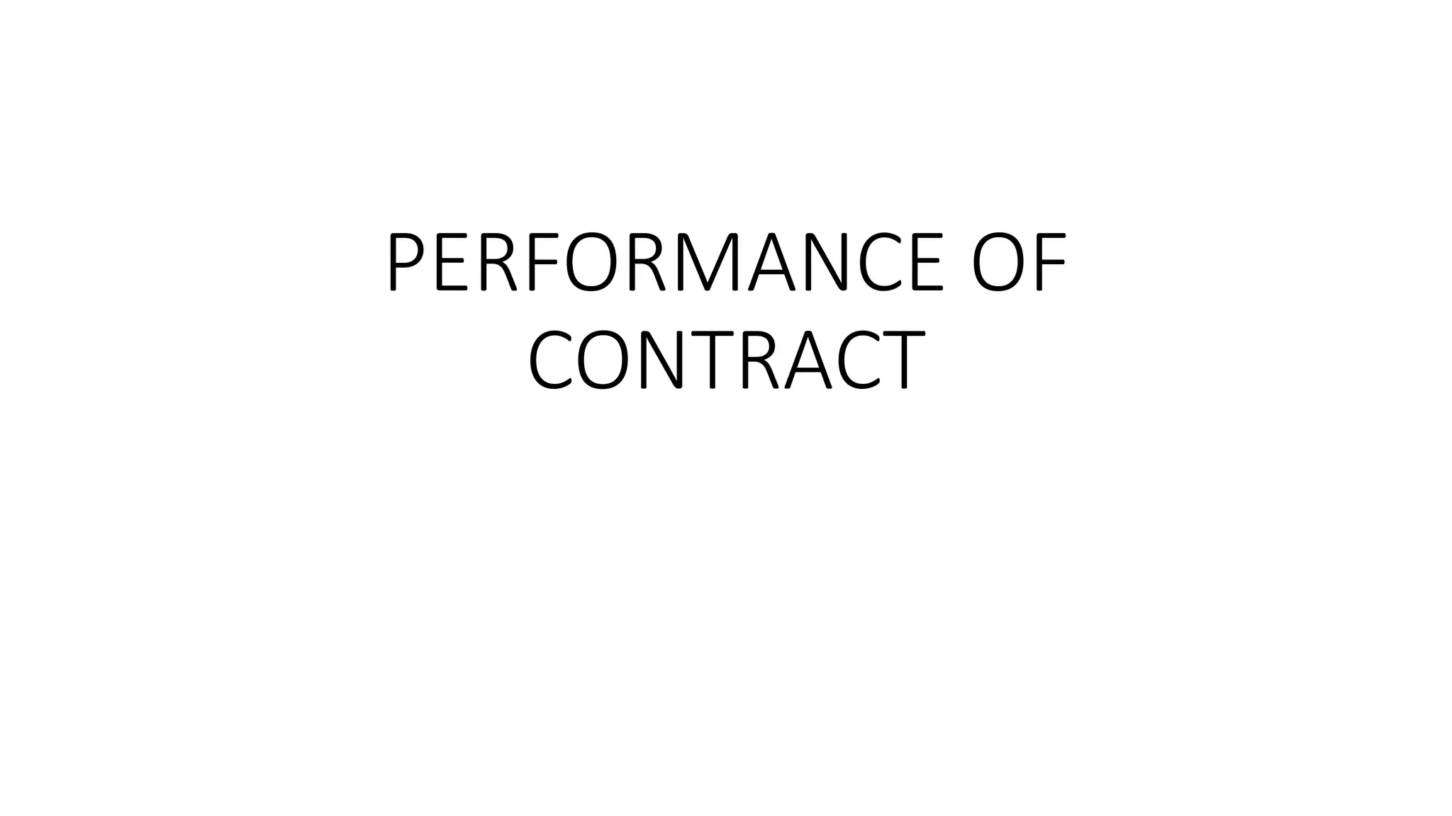 Performance of contract.pptx