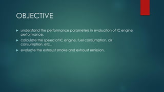 Performance of ic engine | PDF