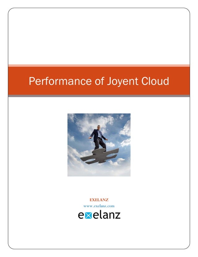 Performance of joyent cloud | PDF