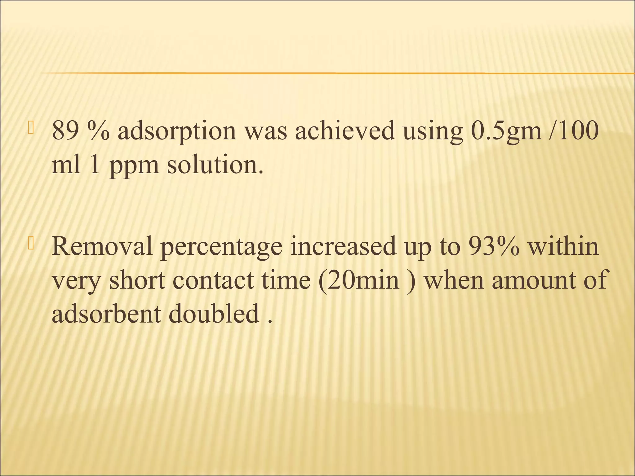 Performance of membrane separation process over adsorption process | PPT