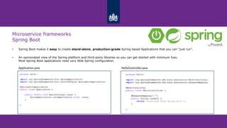 Performance of Microservice frameworks on different JVMs | PPT