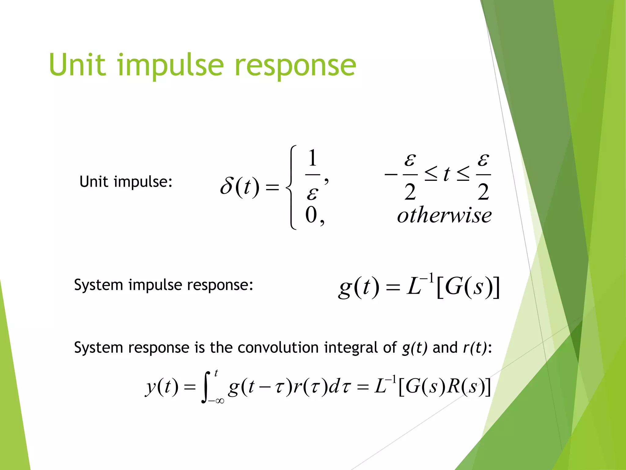 Performance of second order system | PPTX | Physics | Science