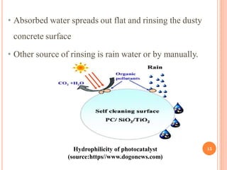 Performance of selfcleaning concrete | PDF