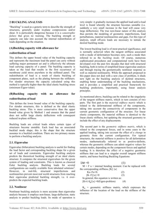 Performance of single layer steel barrel vault under buckling | PDF