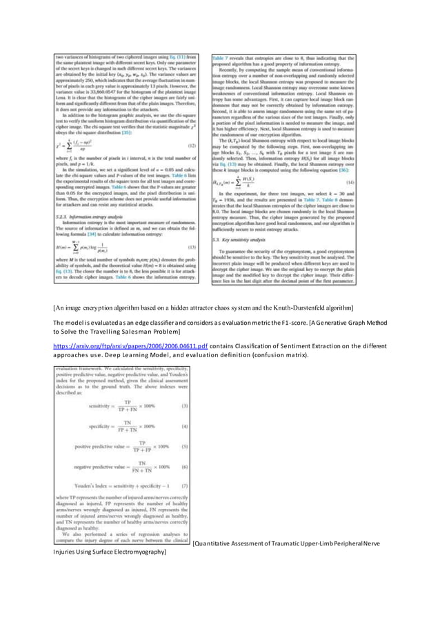 Performance Of The Classification Algorithm Docx