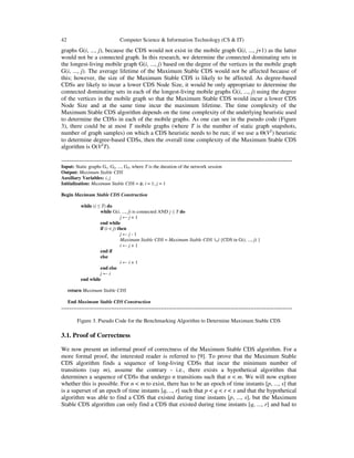 Performance of the Maximum Stable Connected Dominating Sets in the Presence of Static Nodes in a ...