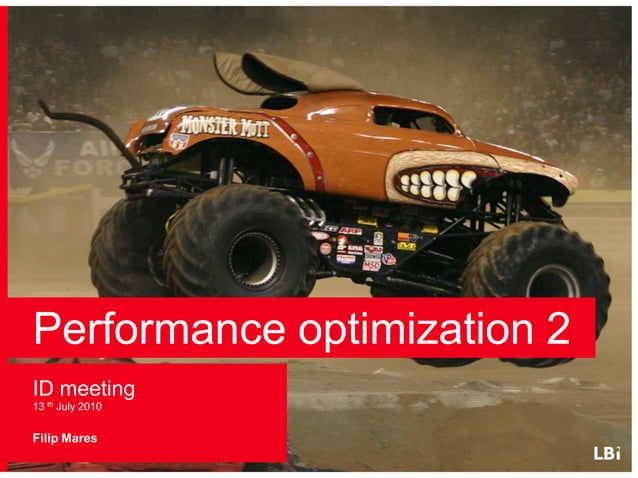 Performance optimization - JavaScript | PPT Performance optimization - JavaScript | PPT