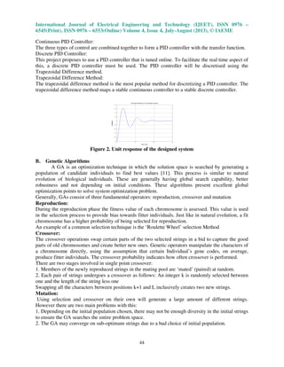 Performance optimization and comparison of variable parameter using genetic | PDF