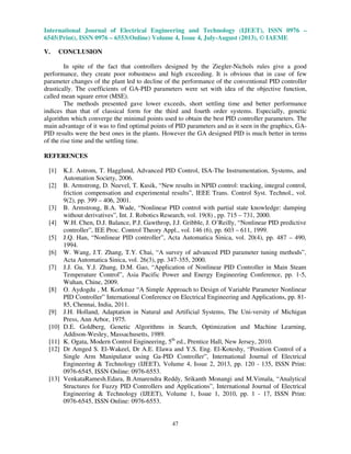 Performance optimization and comparison of variable parameter using genetic | PDF