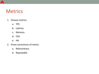 Performance optimization (balancer optimization) | PPTX